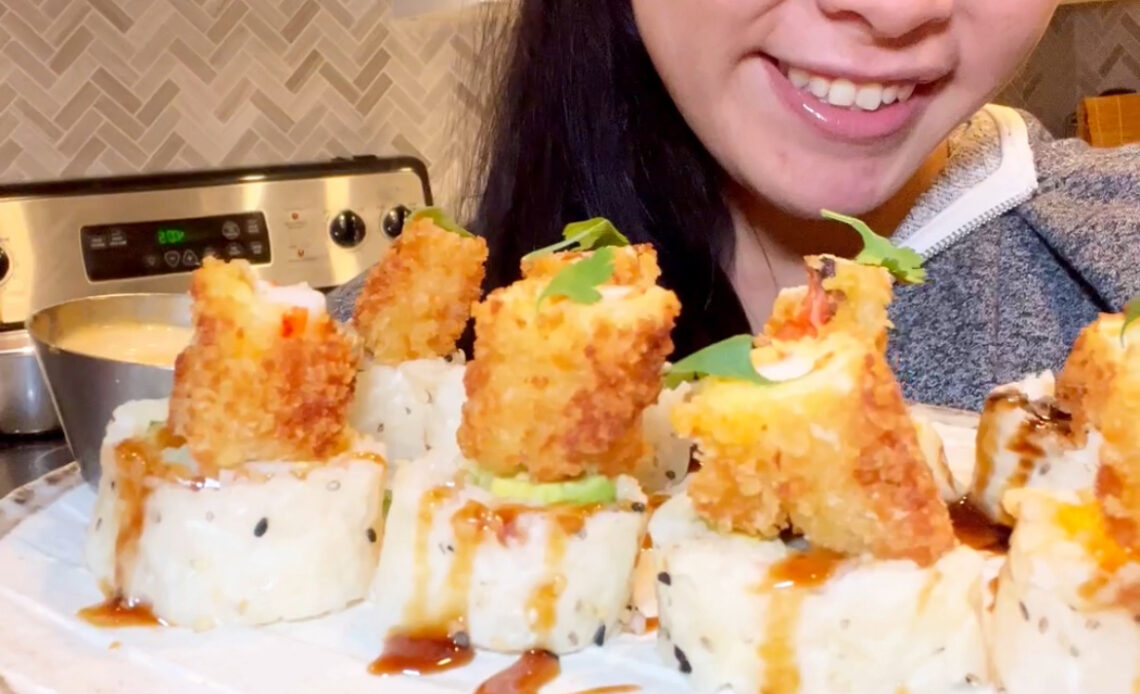 Cactus Club's Prawn Crunch Roll (Copycat Recipe!) - Hey Kim, Let's Eat!